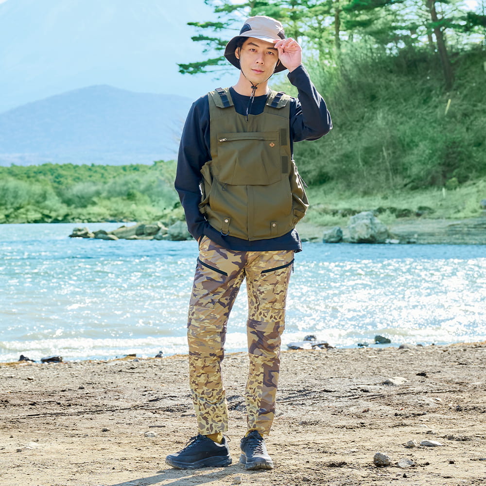 FLV001 FLAME-TECH(R)(フレイムテック)アウトドアワークベスト | ワークマン公式オンラインストア