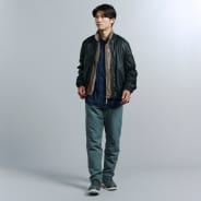 CWS004 コールドウェザーMA-1タイプジャケット（F.レザーブラック） | ワークマン公式オンラインストア